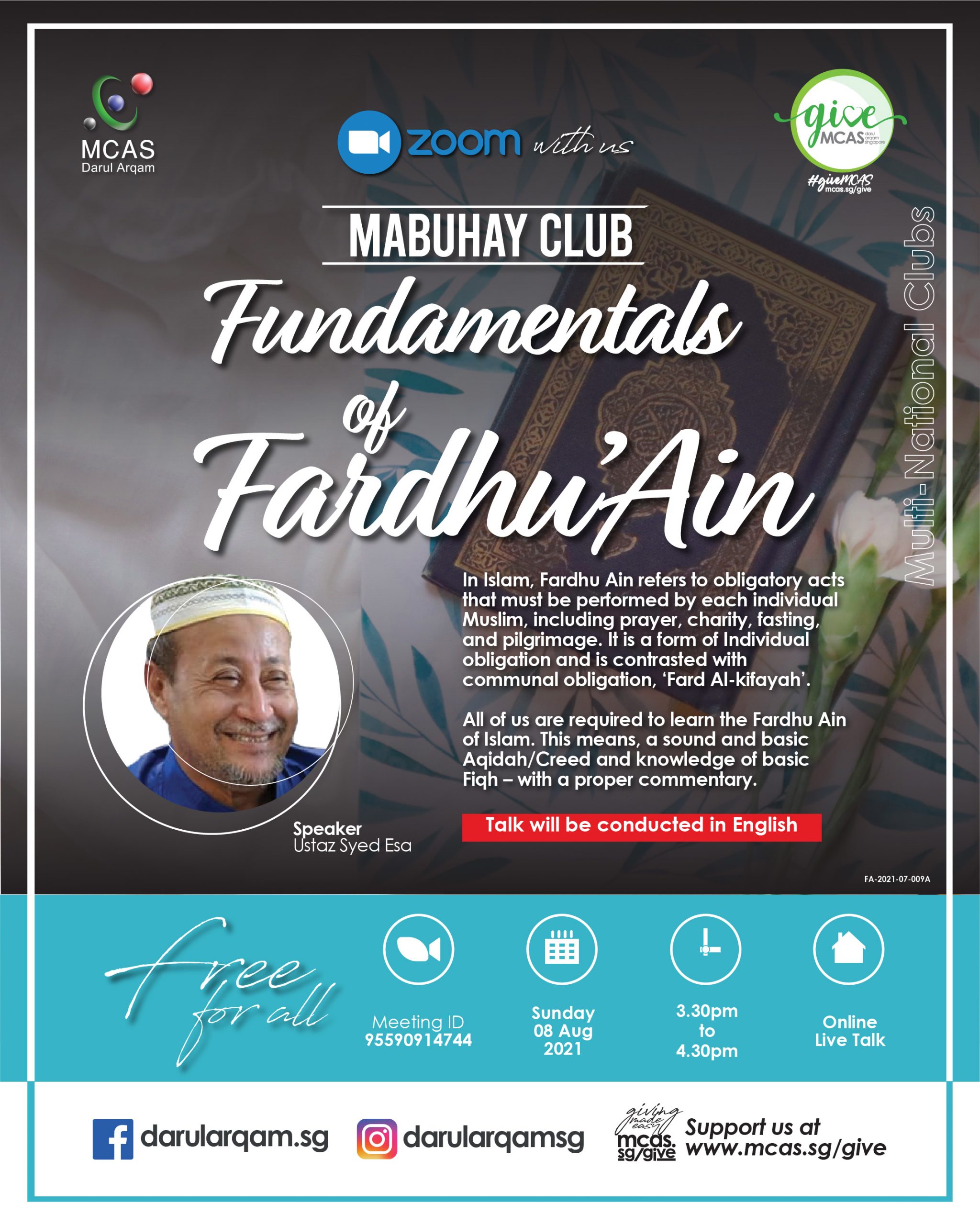 Multi-National Clubs – Muslim Converts' Association of Singapore