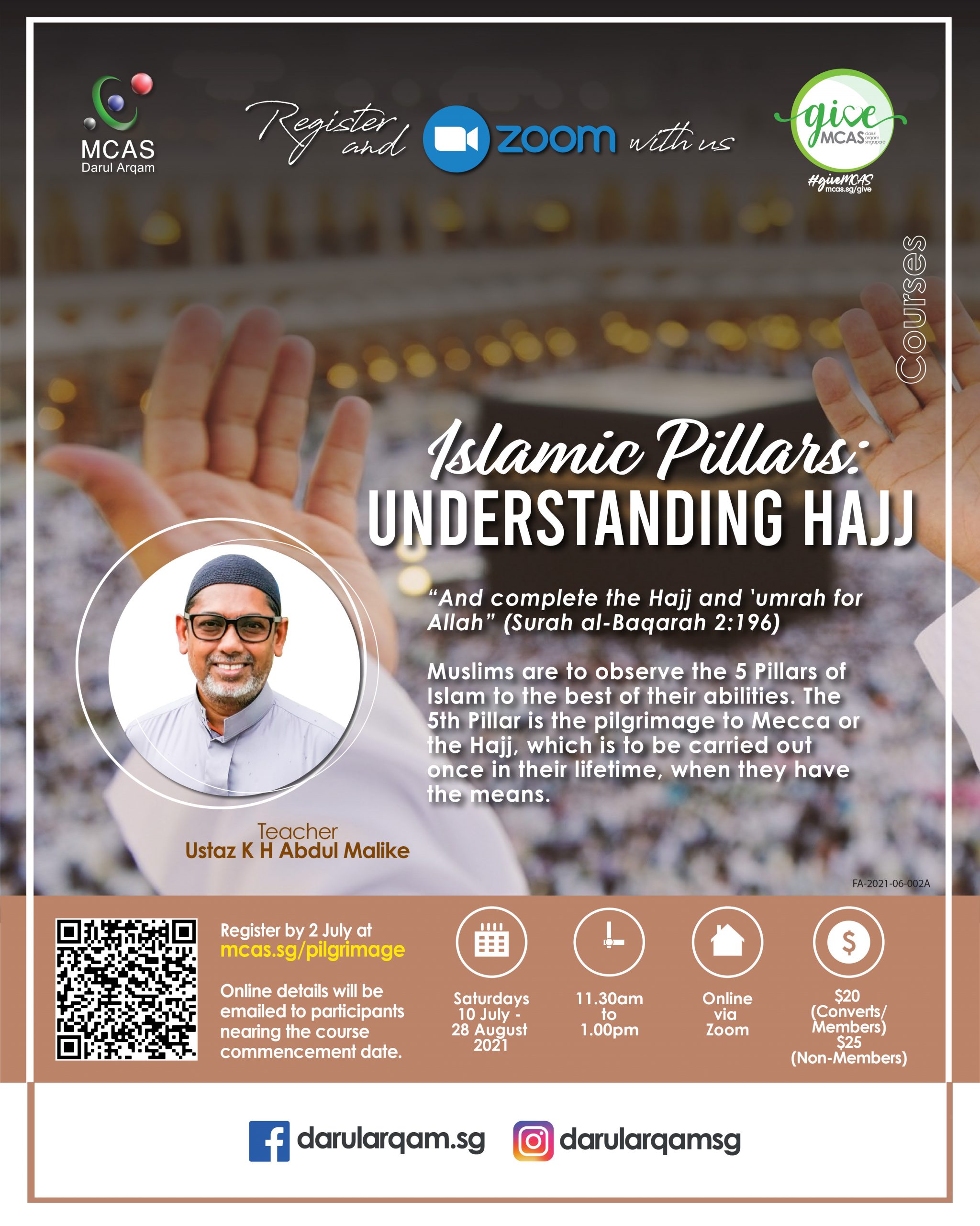 Workshops – Muslim Converts' Association of Singapore