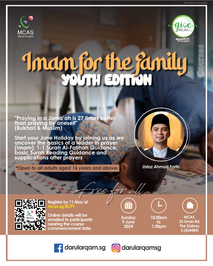 Workshops – Muslim Converts' Association of Singapore