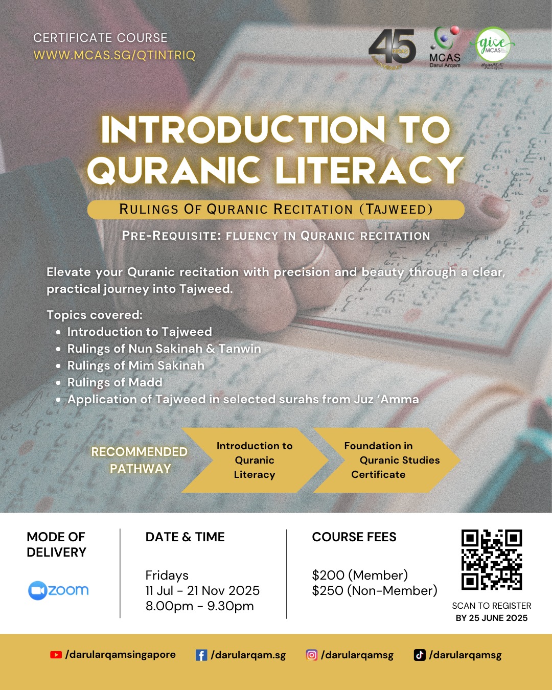 Introduction to Quranic Literacy – Muslim Converts' Association of ...